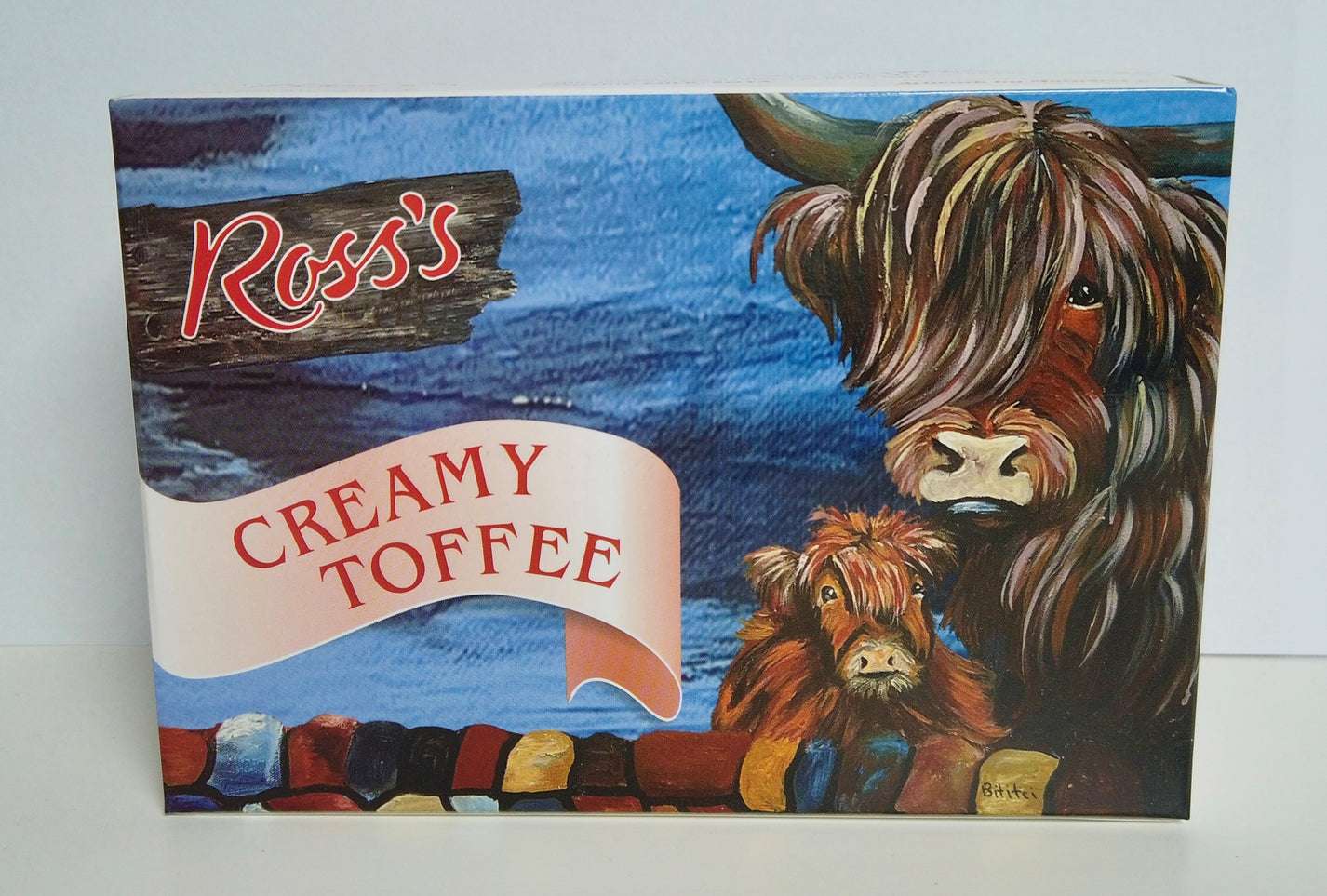 Highland Cow Toffee Gift Box 150g – Ross's of Edinburgh Ltd