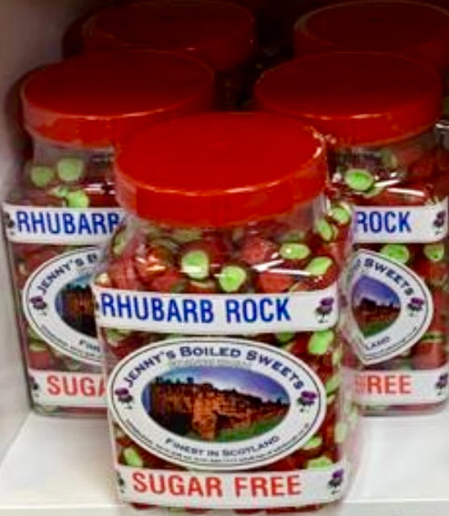 Sugar Free Rhubarb Rock – Ross's of Edinburgh Ltd